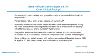 Systemic Juvenile Idiopathic Arthritis: A Closer Look at the Burden on ...