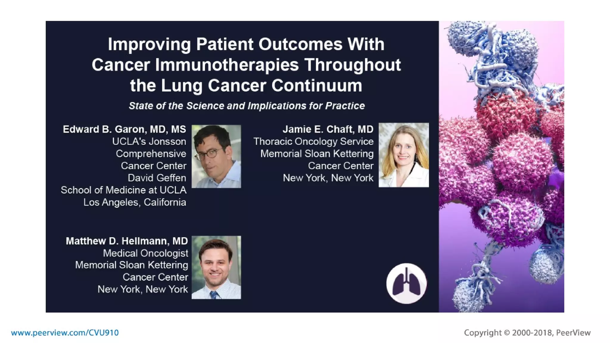 Improving Patient Outcomes With Cancer Immunotherapies Throughout the ...