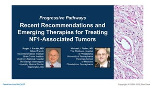 Progressive Pathways: Recent Recommendations and Emerging Therapies for Treating NF1-Associated ...