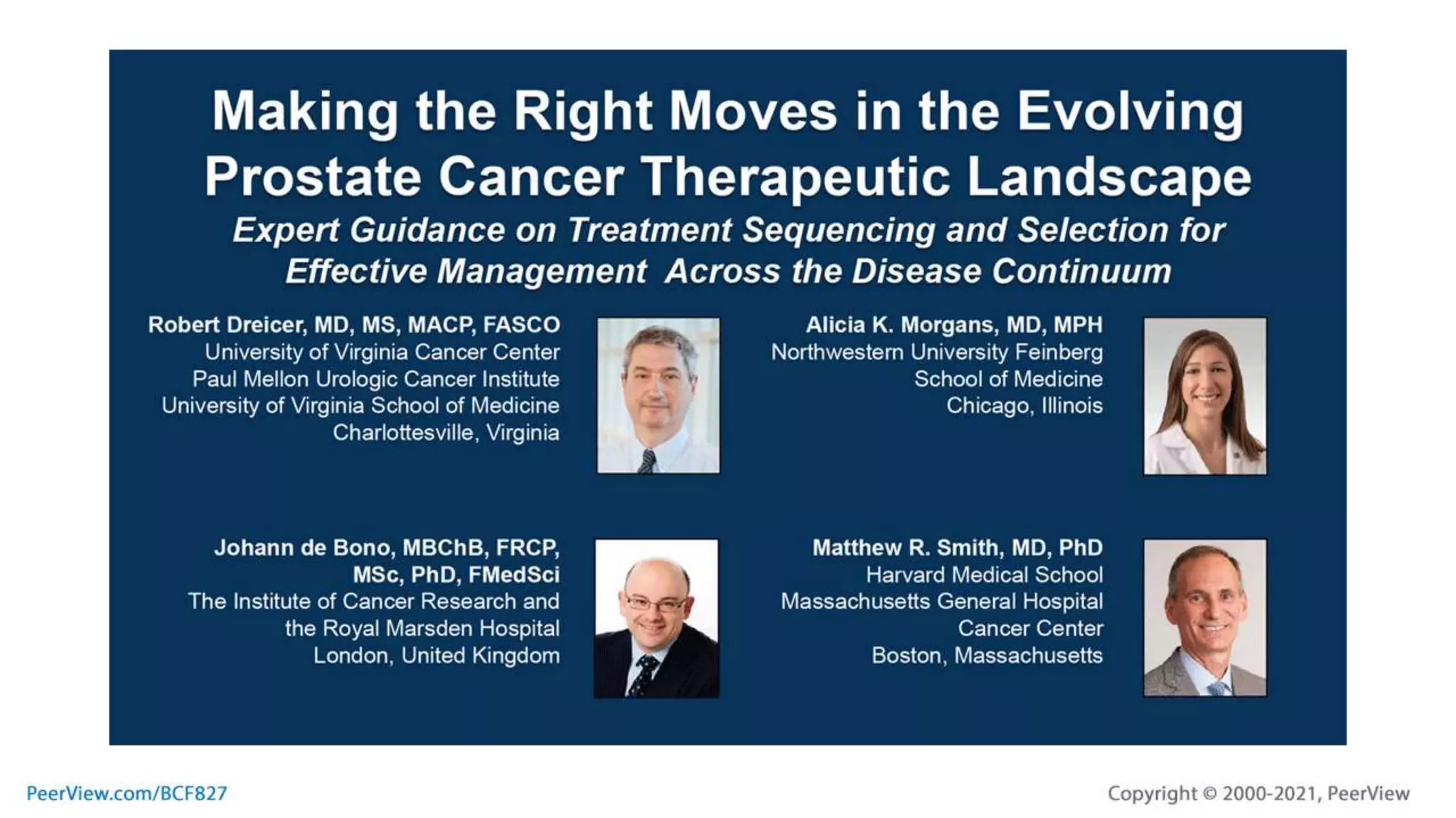 Making the Right Moves in the Evolving Prostate Cancer Therapeutic ...