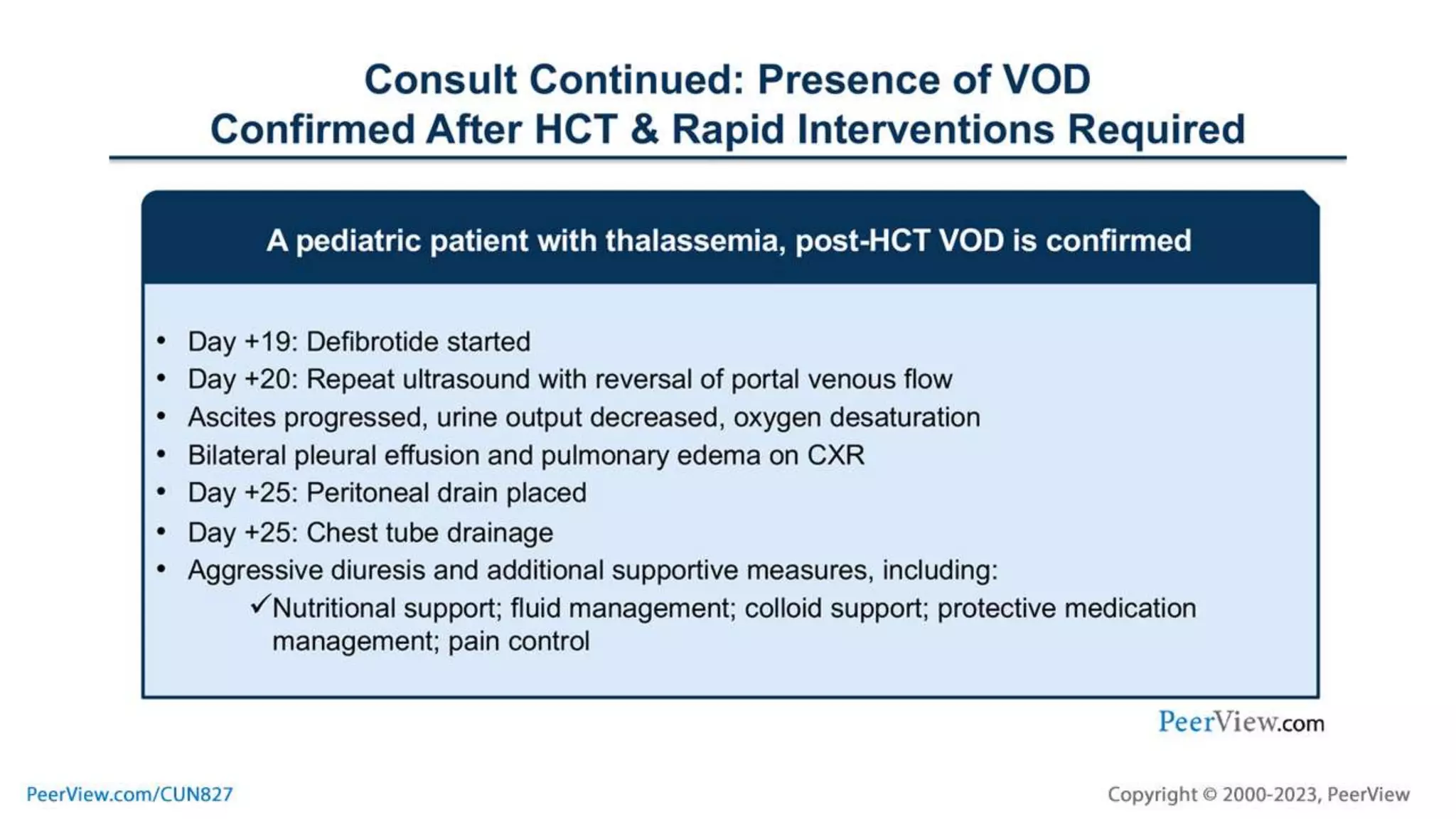 New Rules for VOD/SOS: Modern Risk Assessment, Diagnostic Principles ...