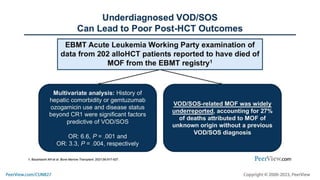 New Rules for VOD/SOS: Modern Risk Assessment, Diagnostic Principles ...