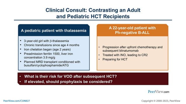 New Rules for VOD/SOS: Modern Risk Assessment, Diagnostic Principles ...