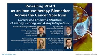 Revisiting PD-L1 as an Immunotherapy Biomarker Across the Cancer Spectrum: Current and Emerging ...