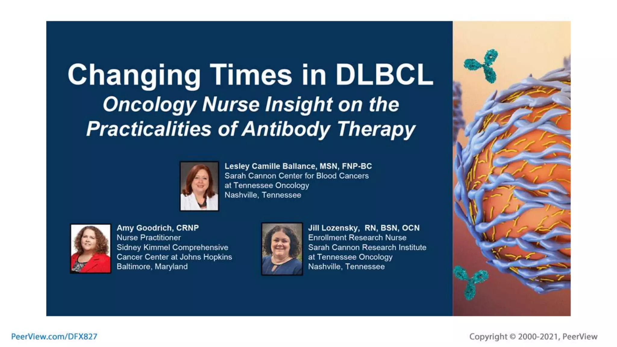 Changing Times in DLBCL: Oncology Nurse Insight on the Practicalities ...