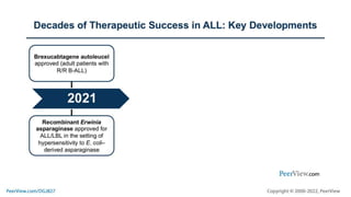 Applying Therapeutic Innovations Against ALL: From Updated Evidence to ...