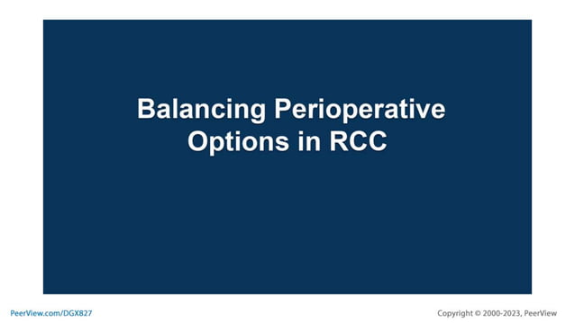 Fine-Tuning the Wave of Innovation in RCC: Personalized Management ...