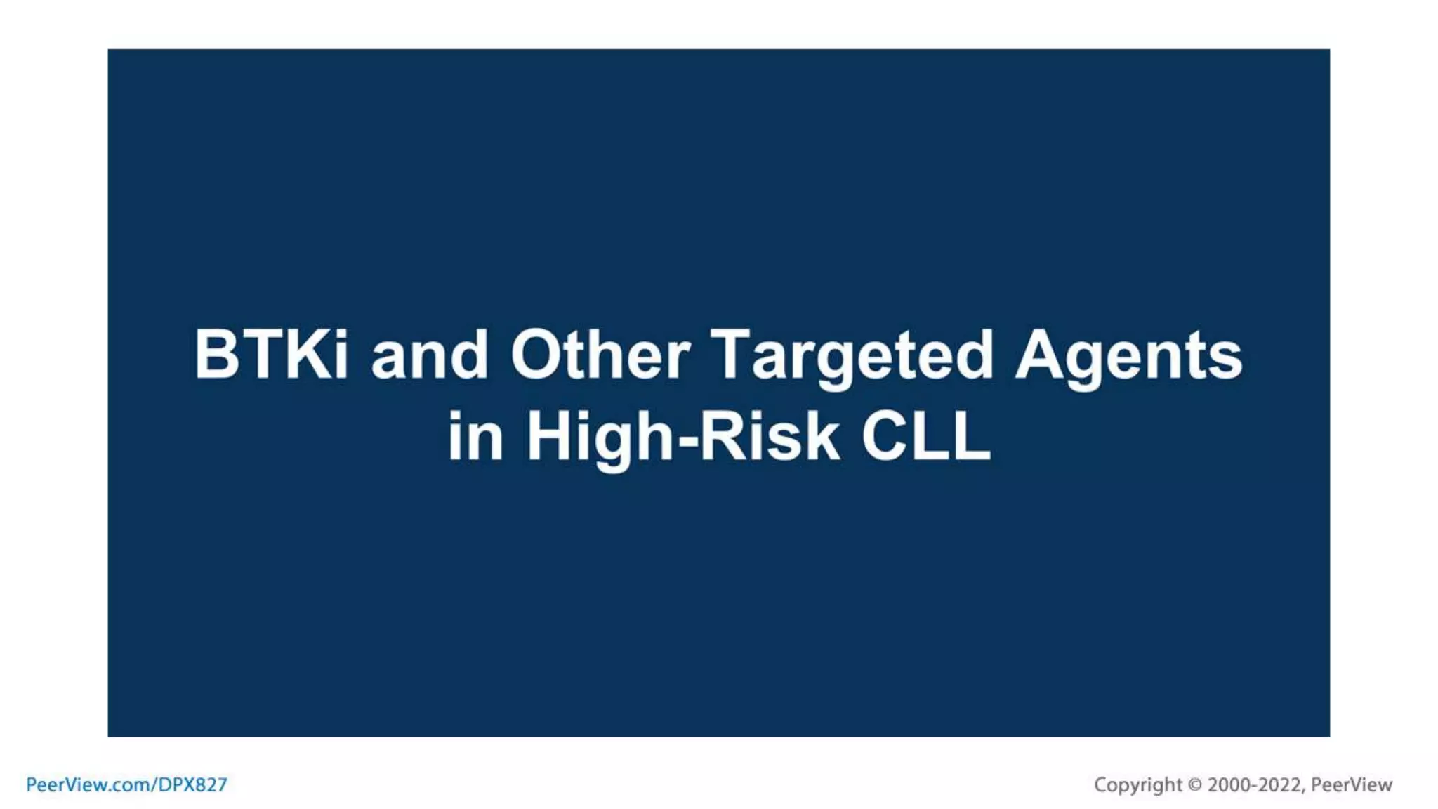 New Rules for BTK Inhibitors in CLL: Benchmarks for Evidence-Based ...