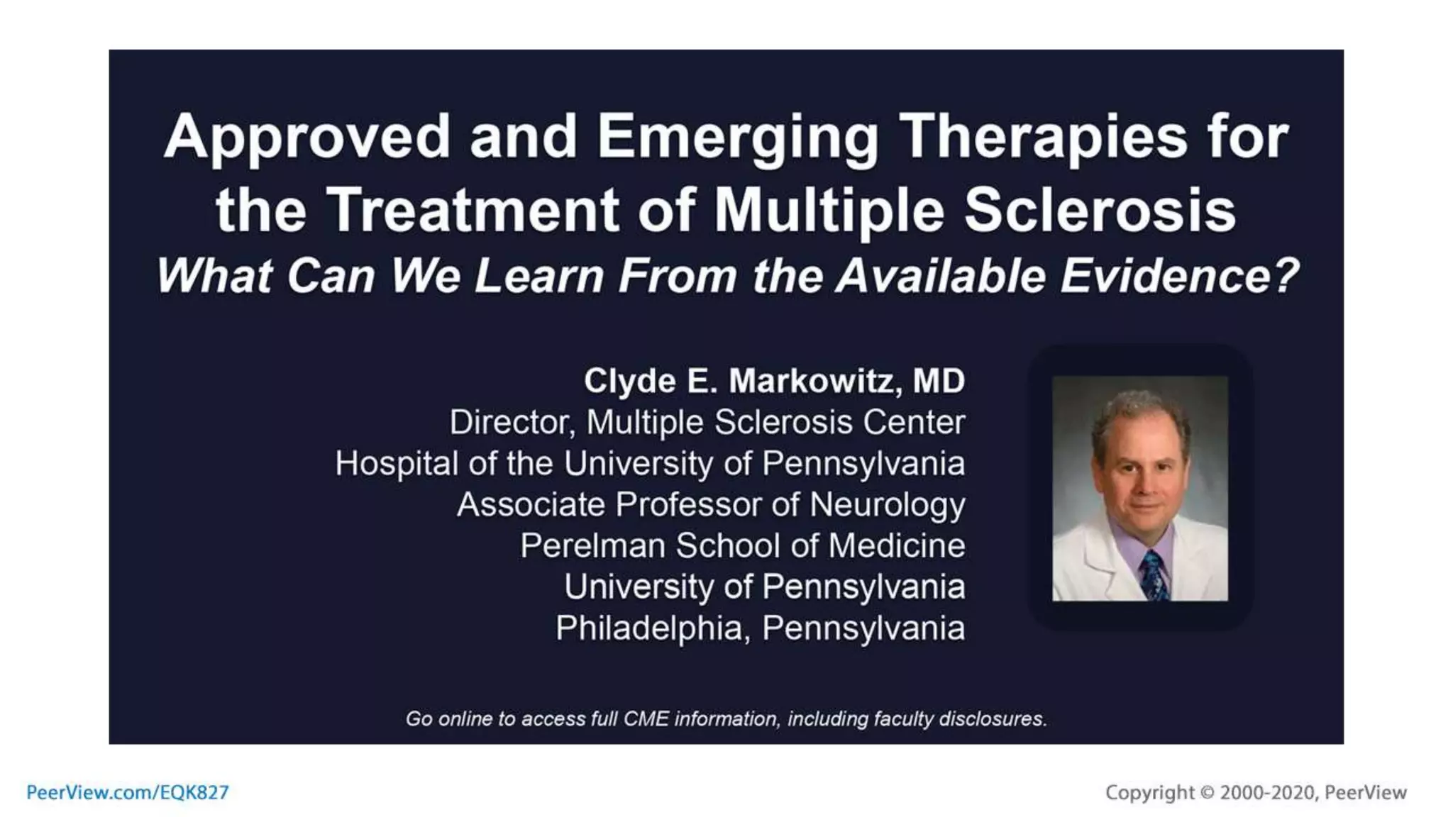 Navigating the Evolving Management Paradigm Across Multiple Sclerosis Phenotypes in the Age of ...