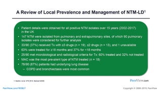 Advances in the Management of Nontuberculous Mycobacterial Lung Disease (NTM-LD): Expert ...