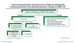 Advances in the Management of Nontuberculous Mycobacterial Lung Disease (NTM-LD): Expert ...