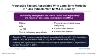 Advances in the Management of Nontuberculous Mycobacterial Lung Disease (NTM-LD): Expert ...