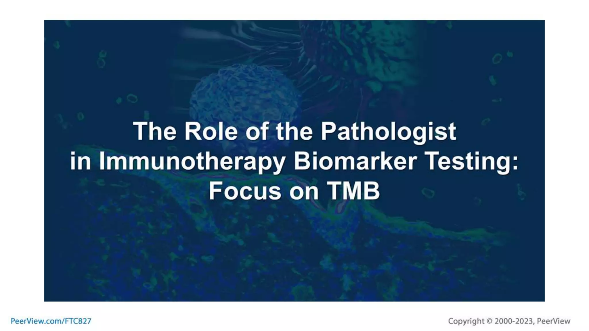 Refining Best Practices in Cancer Immunotherapy Biomarker Testing and ...