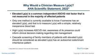 Targeting Elevated Cardiovascular Risk: Current Therapies and New ...