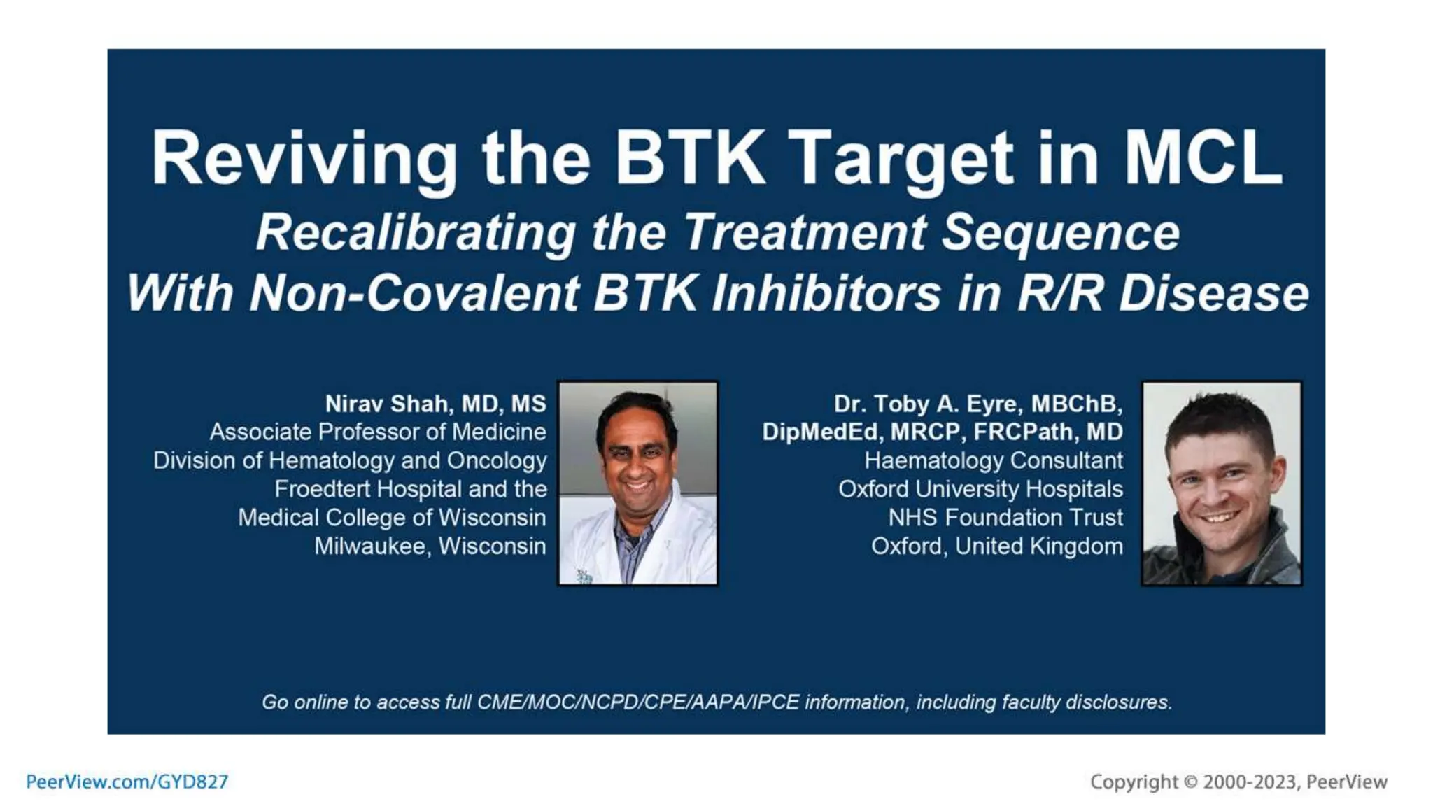 Reviving the BTK Target in MCL: Recalibrating the Treatment Sequence With Non-Covalent BTK ...