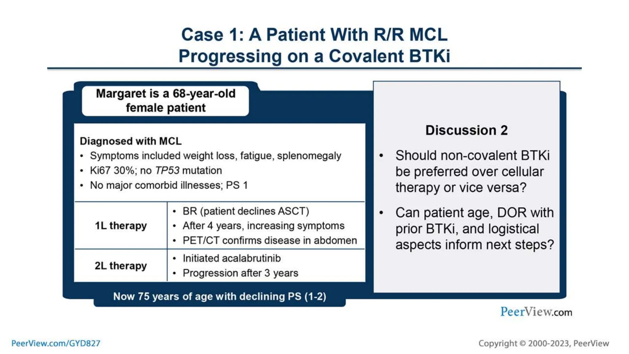 Reviving the BTK Target in MCL: Recalibrating the Treatment Sequence With Non-Covalent BTK ...