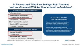 Reviving the BTK Target in MCL: Recalibrating the Treatment Sequence With Non-Covalent BTK ...
