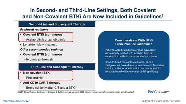Reviving the BTK Target in MCL: Recalibrating the Treatment Sequence ...