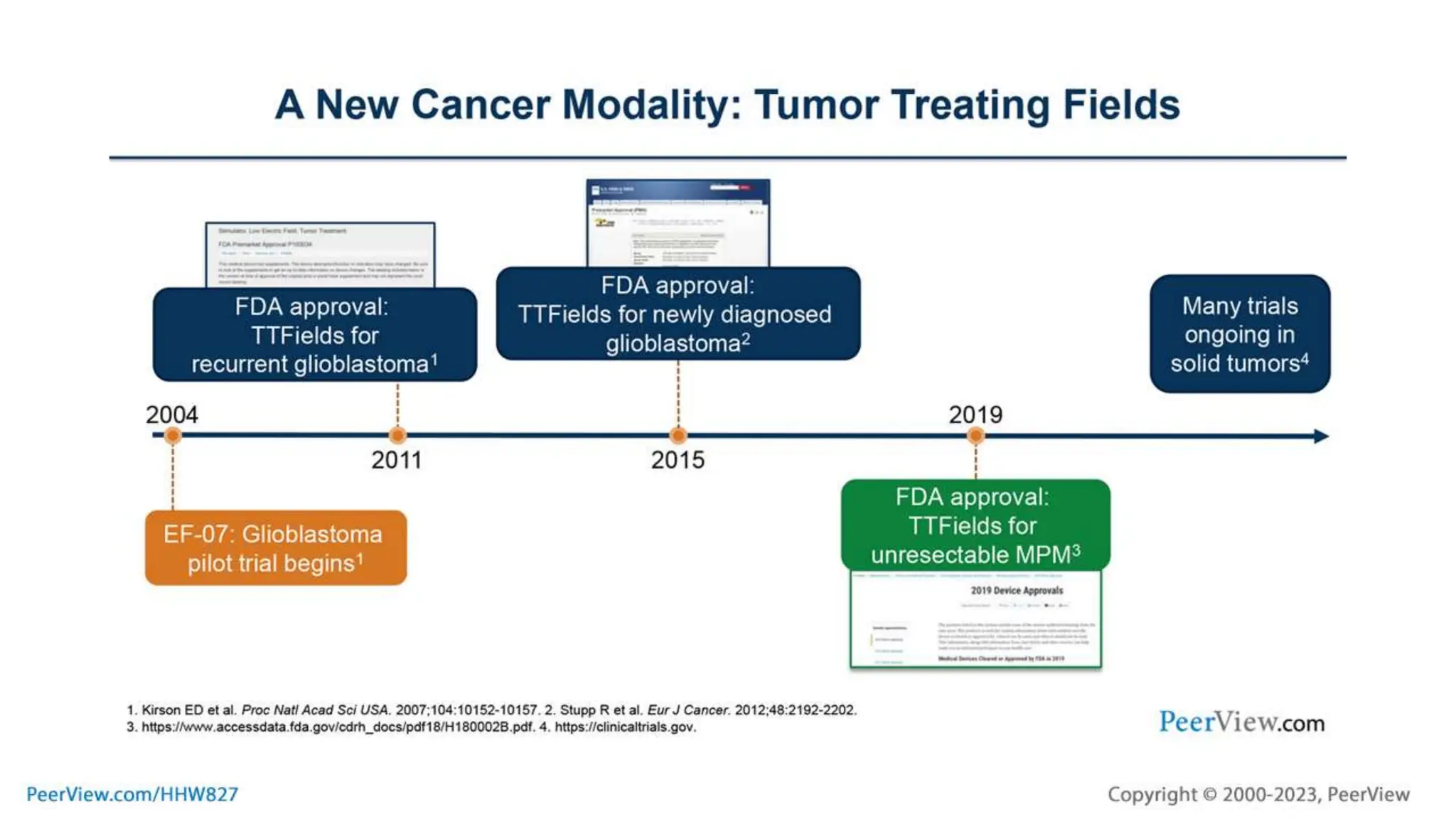 Tumor Treating Fields as an Innovative Modality of Cancer Therapy: From CNS to Thoracic ...