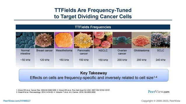 Tumor Treating Fields as an Innovative Modality of Cancer Therapy: From CNS to Thoracic ...