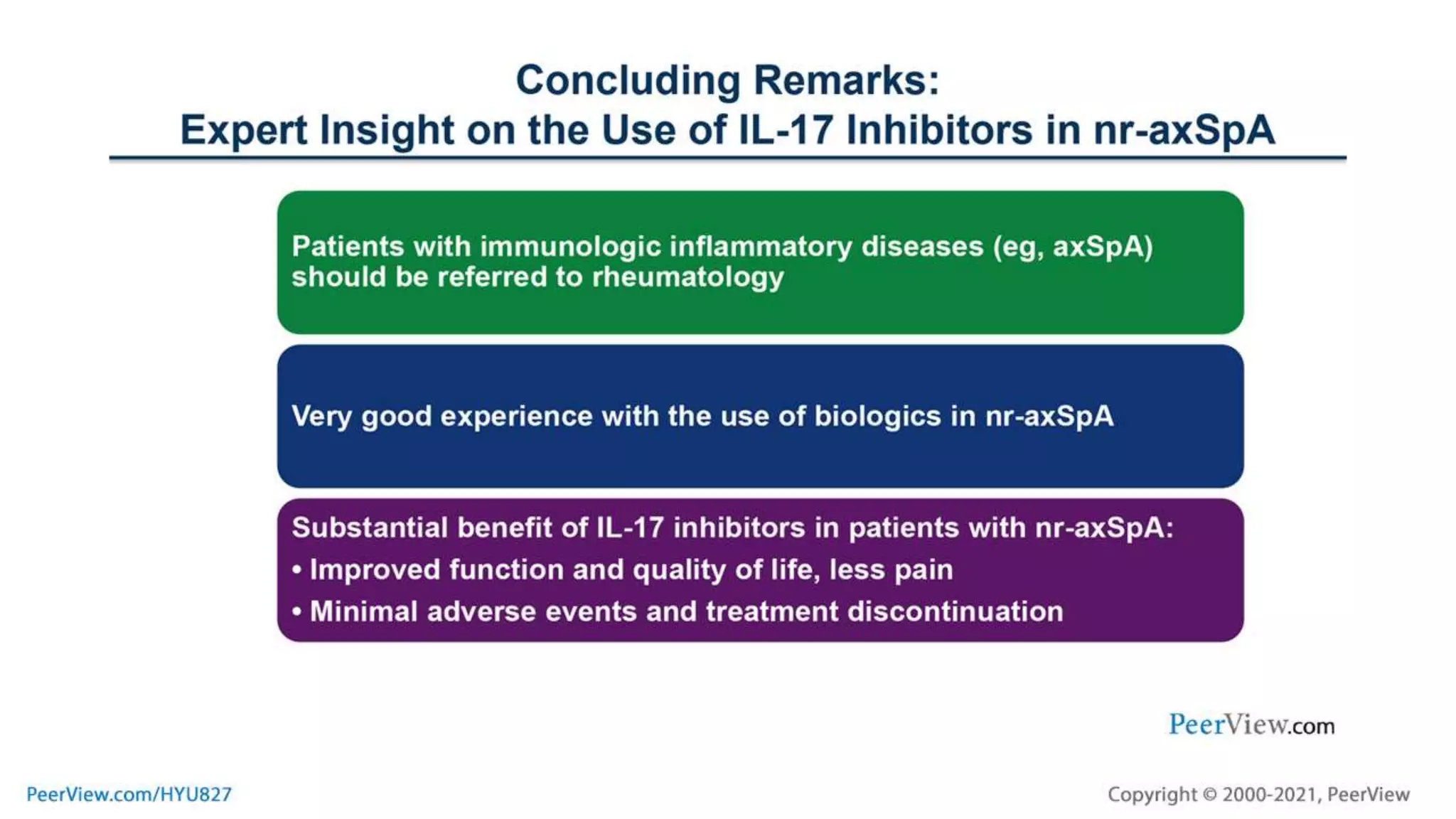 IL-17 Inhibitors in Nonradiographic Axial Spondyloarthritis: Expert ...