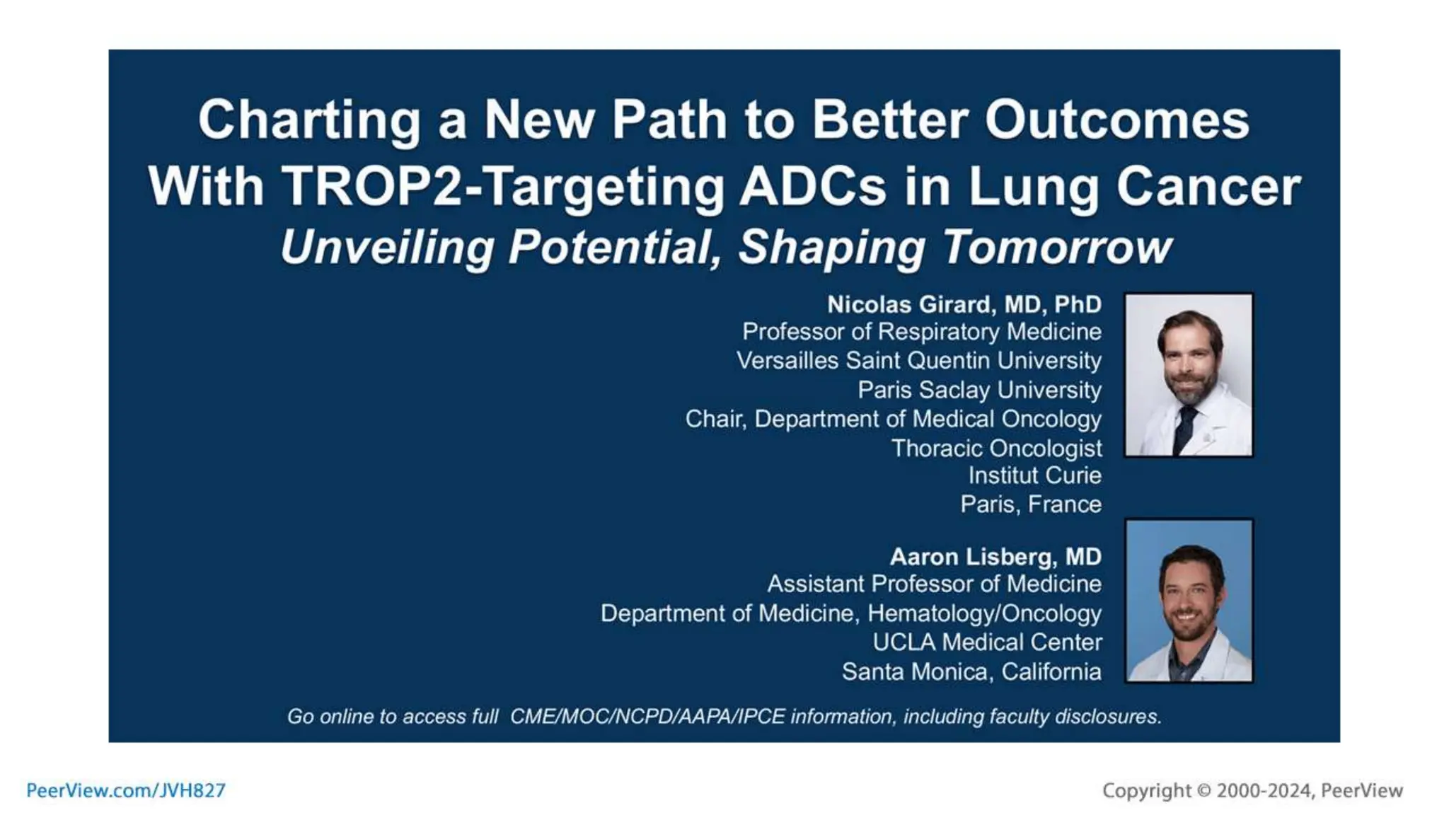 Charting a New Path to Better Outcomes With TROP2-Targeting ADCs in Lung Cancer: Unveiling ...