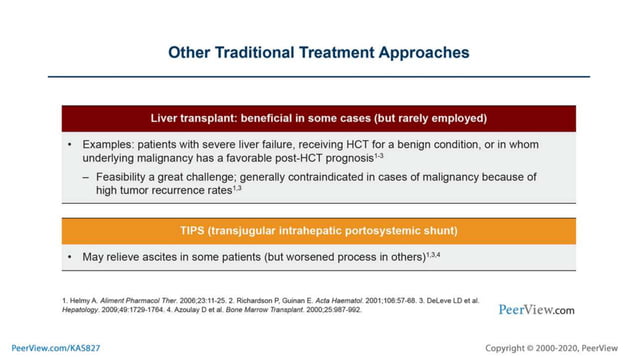 Achieving Consensus on Modern VOD/SOS Management: A Guide to Disease ...