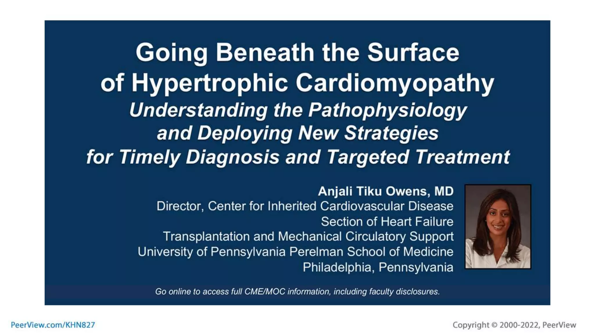 Going Beneath the Surface of Hypertrophic Cardiomyopathy: Understanding ...