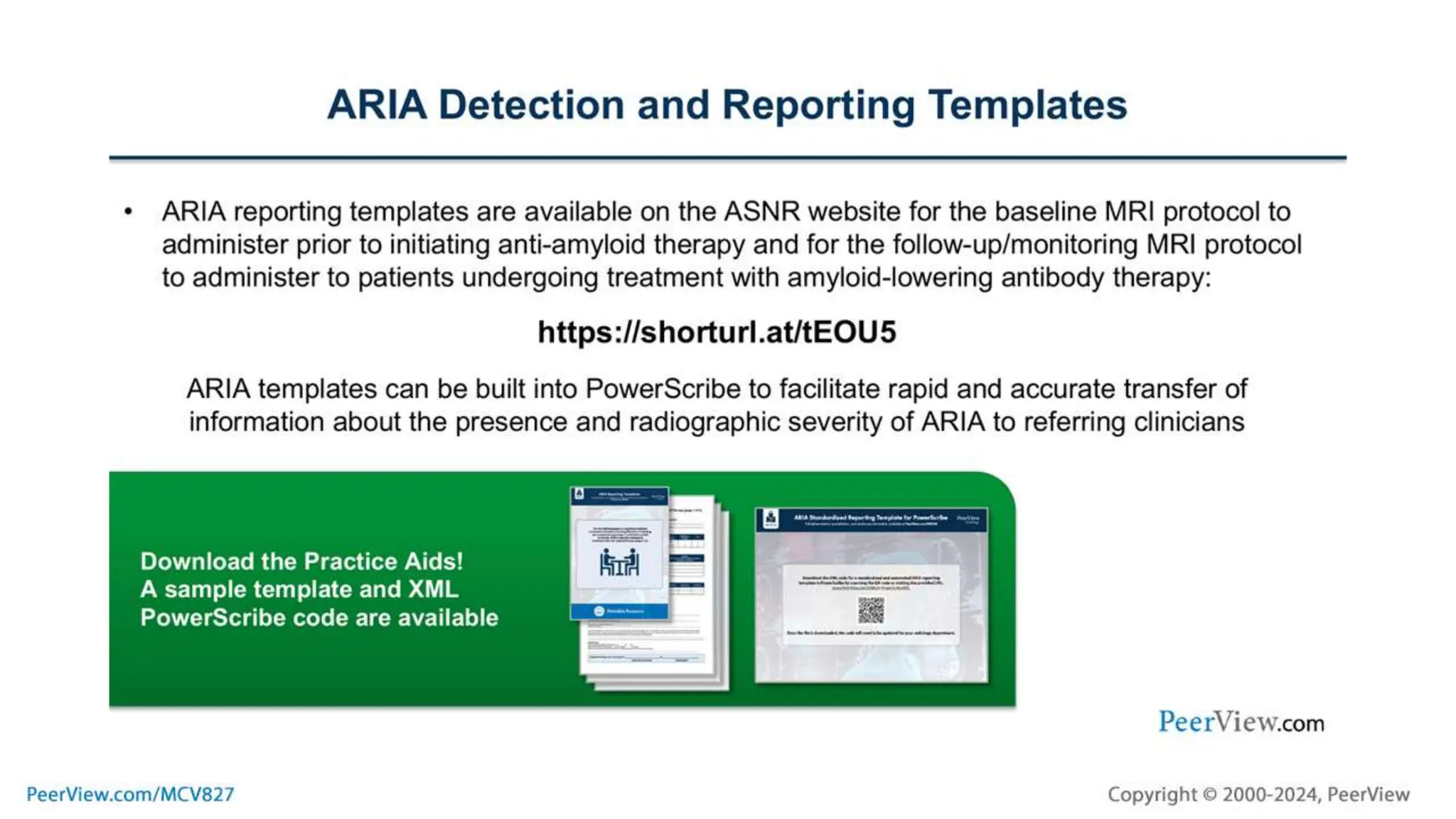 Improving the Recognition and Management of Amyloid-Related Imaging ...