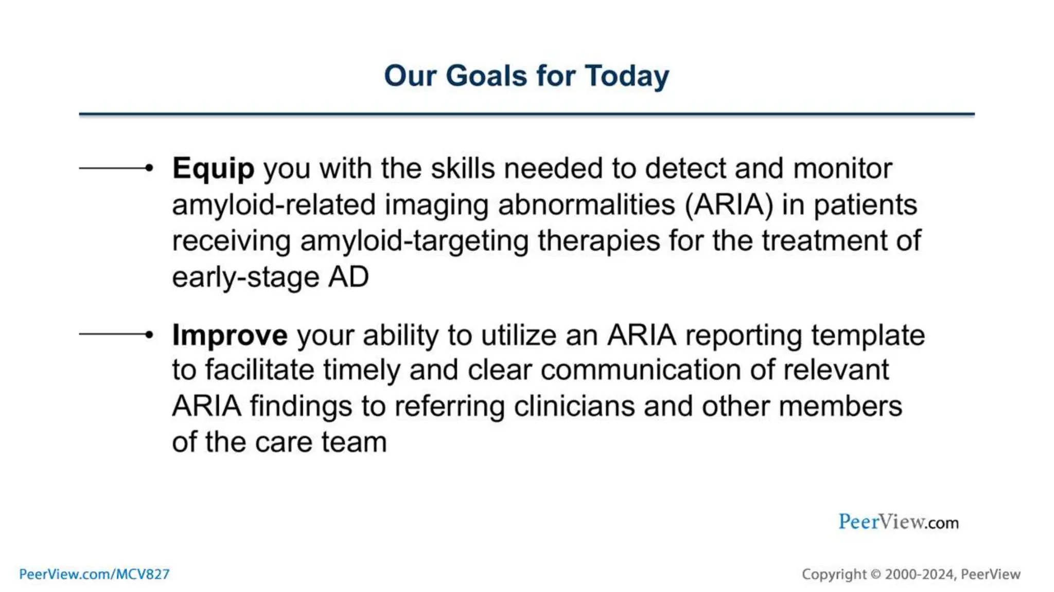 Improving the Recognition and Management of Amyloid-Related Imaging ...
