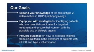 Targeting a New Approach in COPD: Understanding the Potential Role of ...