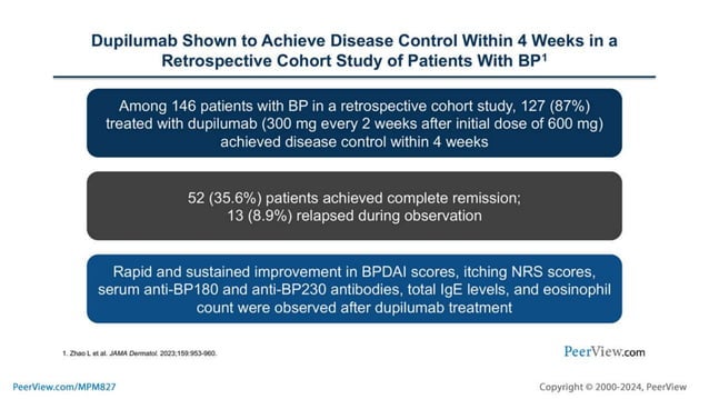 Addressing Unmet Patient Needs in Bullous Pemphigoid: Exploring ...