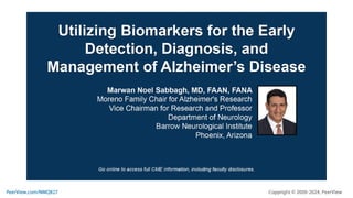 From Early Detection to Disease Modification: Personalized Approaches ...