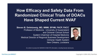 Demystifying the Real-World Evidence in Atrial Fibrillation: A ...