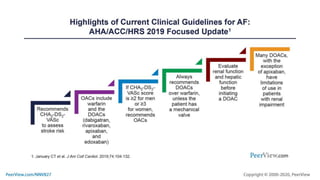 Demystifying the Real-World Evidence in Atrial Fibrillation: A ...