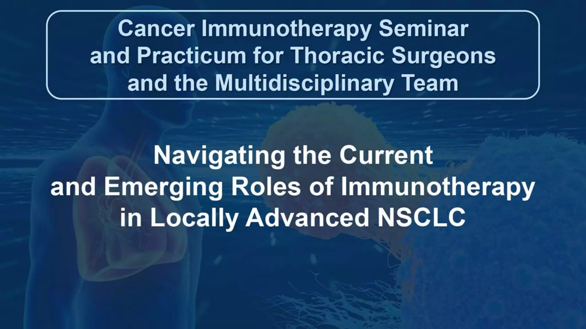 Immunotherapy as a Game-Changer in Multimodal Management of Locally ...