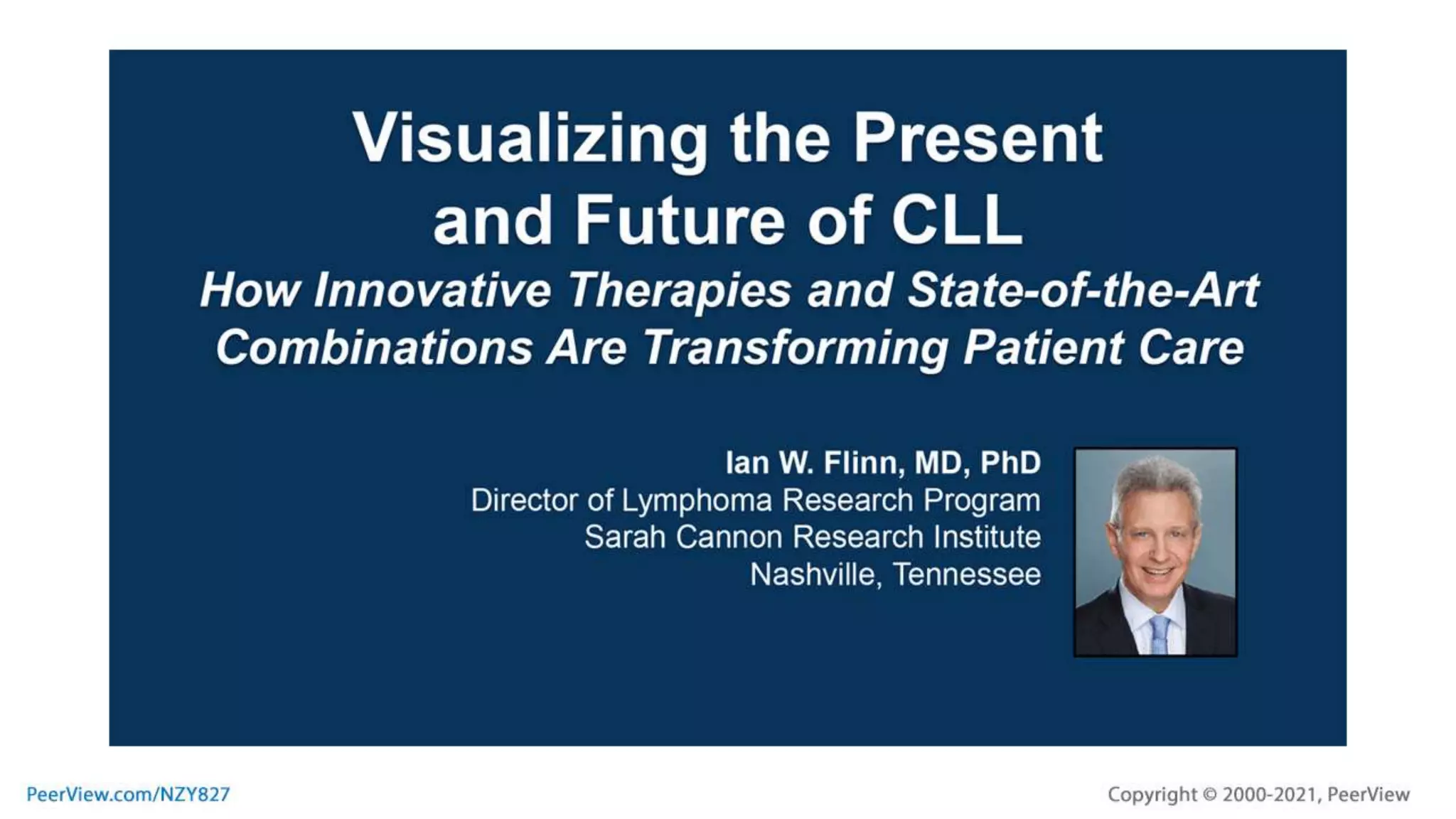 Visualizing the Present and Future of CLL: How Innovative Therapies and ...