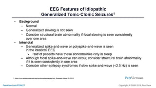 Generalized Tonic-Clonic Seizures: Clinical Pearls for Recognition and ...