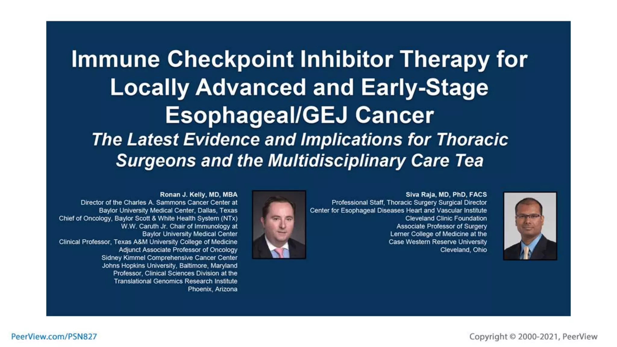 Immune Checkpoint Inhibitor Therapy for Locally Advanced and Early ...