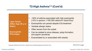 Controlling Moderate to Severe Asthma Across the Lifespan in an Ever ...