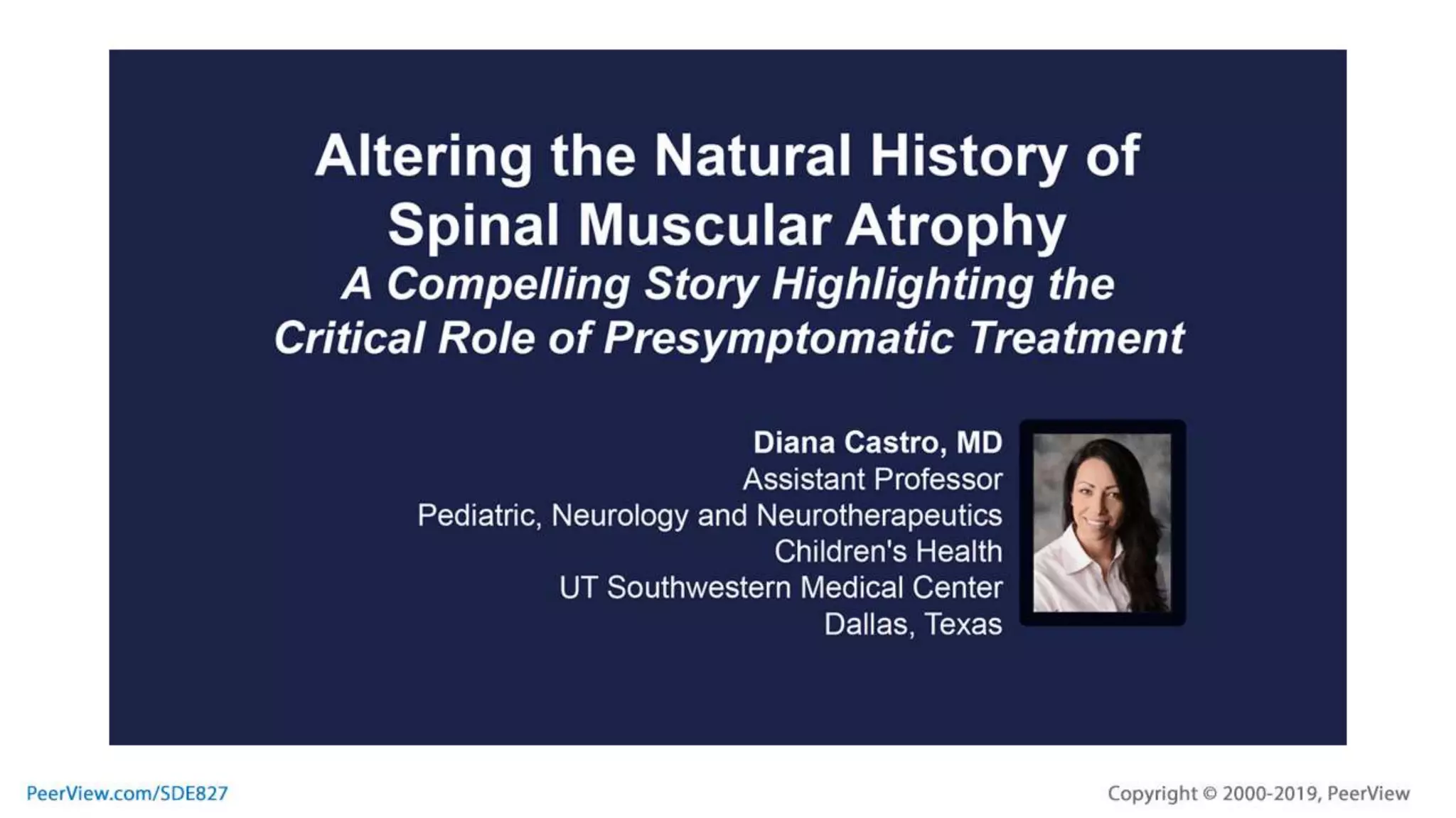 Altering the Natural History of Spinal Muscular Atrophy: A Compelling ...