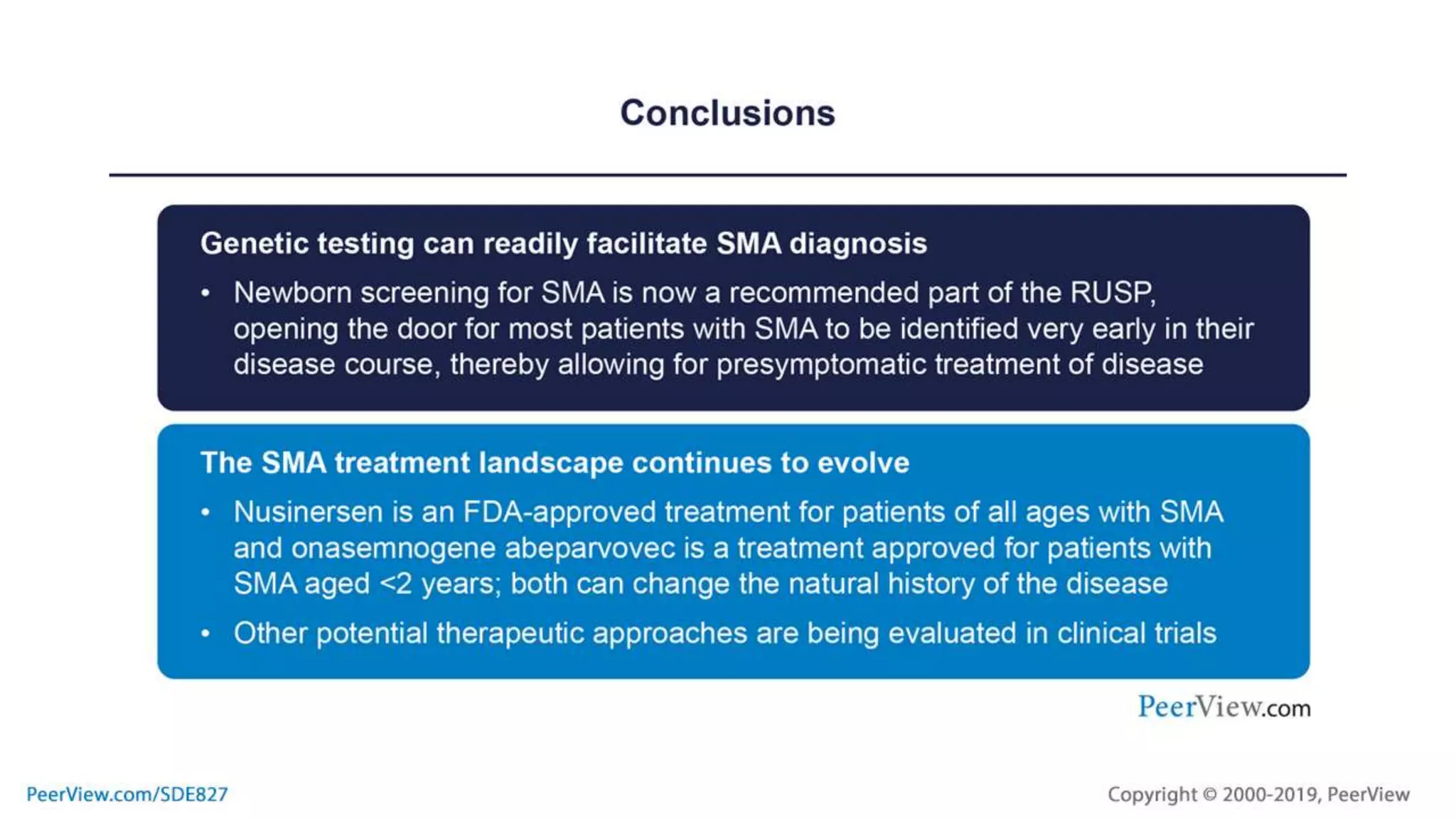 Altering the Natural History of Spinal Muscular Atrophy: A Compelling ...