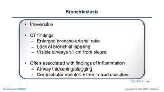 Taking a Look Ahead in Non–Cystic Fibrosis Bronchiectasis: Leveraging ...