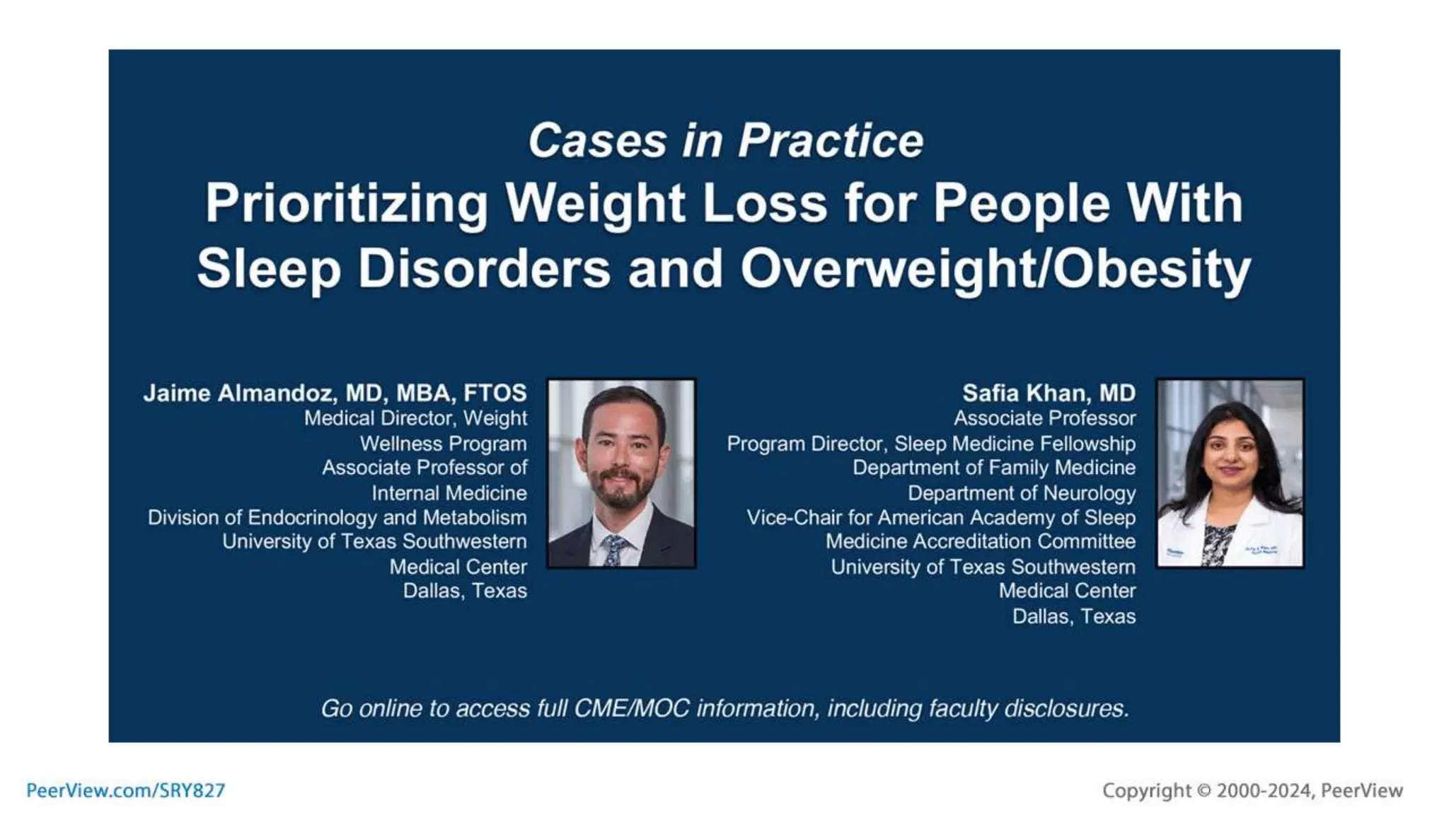 Cases in Practice: Prioritizing Weight Loss for People With Sleep ...