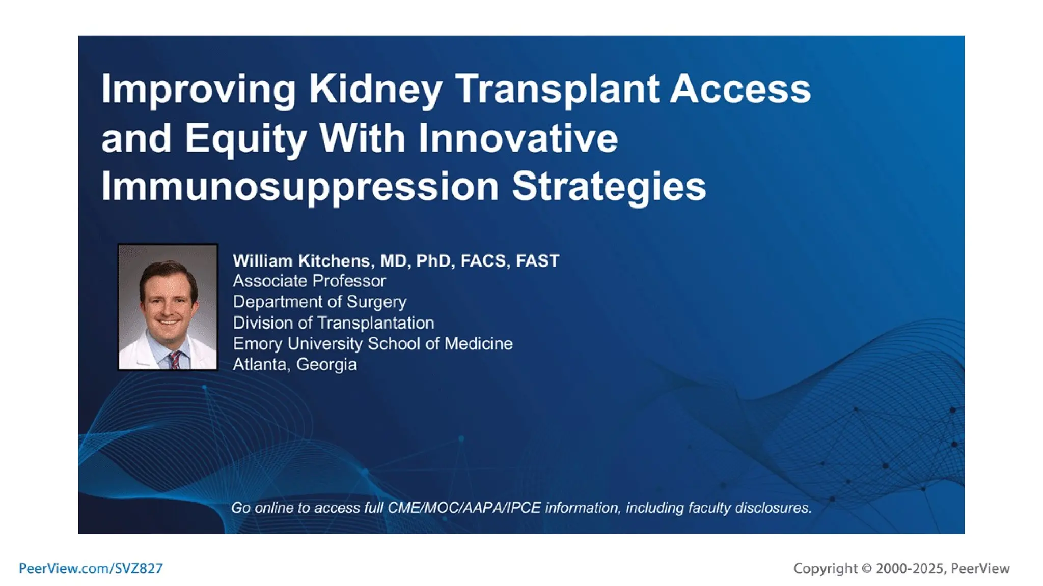 Improving Kidney Transplant Access and Equity With Innovative Immunosuppression Strategies | PPT