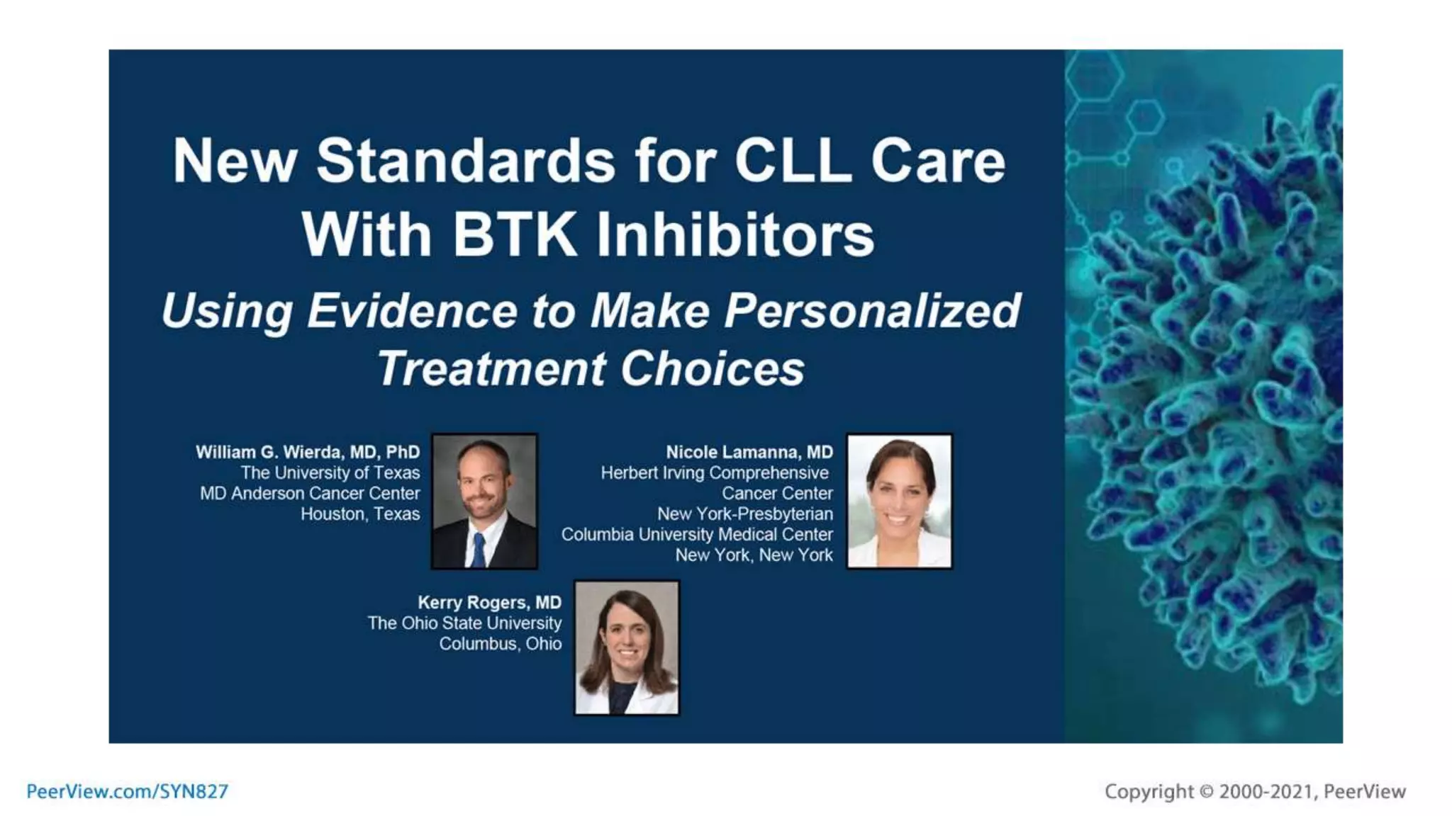 New Standards for CLL Care With BTK Inhibitors: Using Evidence to Make ...