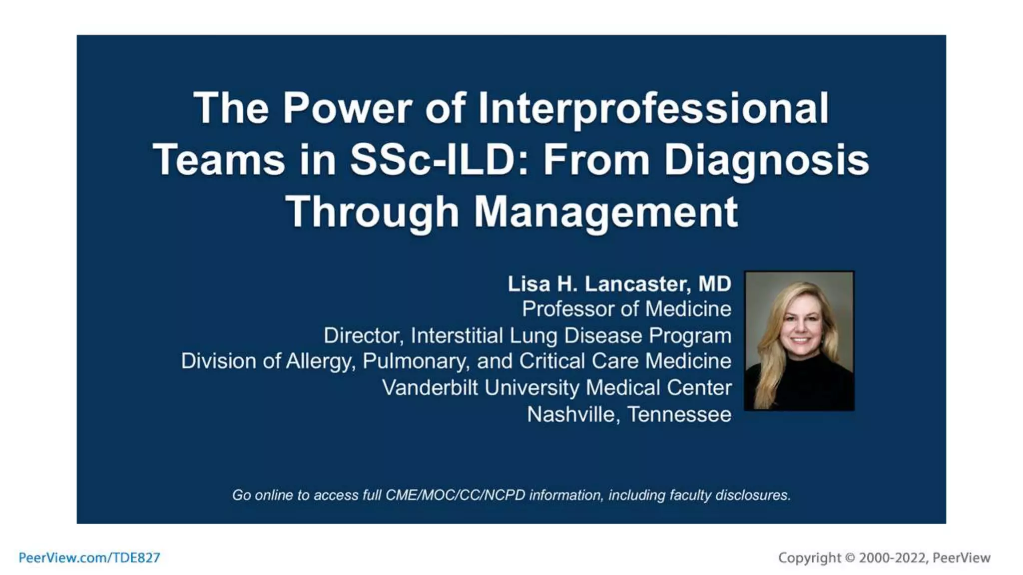 The Power of Interprofessional Teams in SSc-ILD: From Diagnosis Through Management | PPT | Lung ...