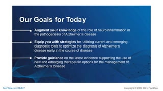Exploring New Frontiers in Alzheimer’s Disease: Early Detection ...