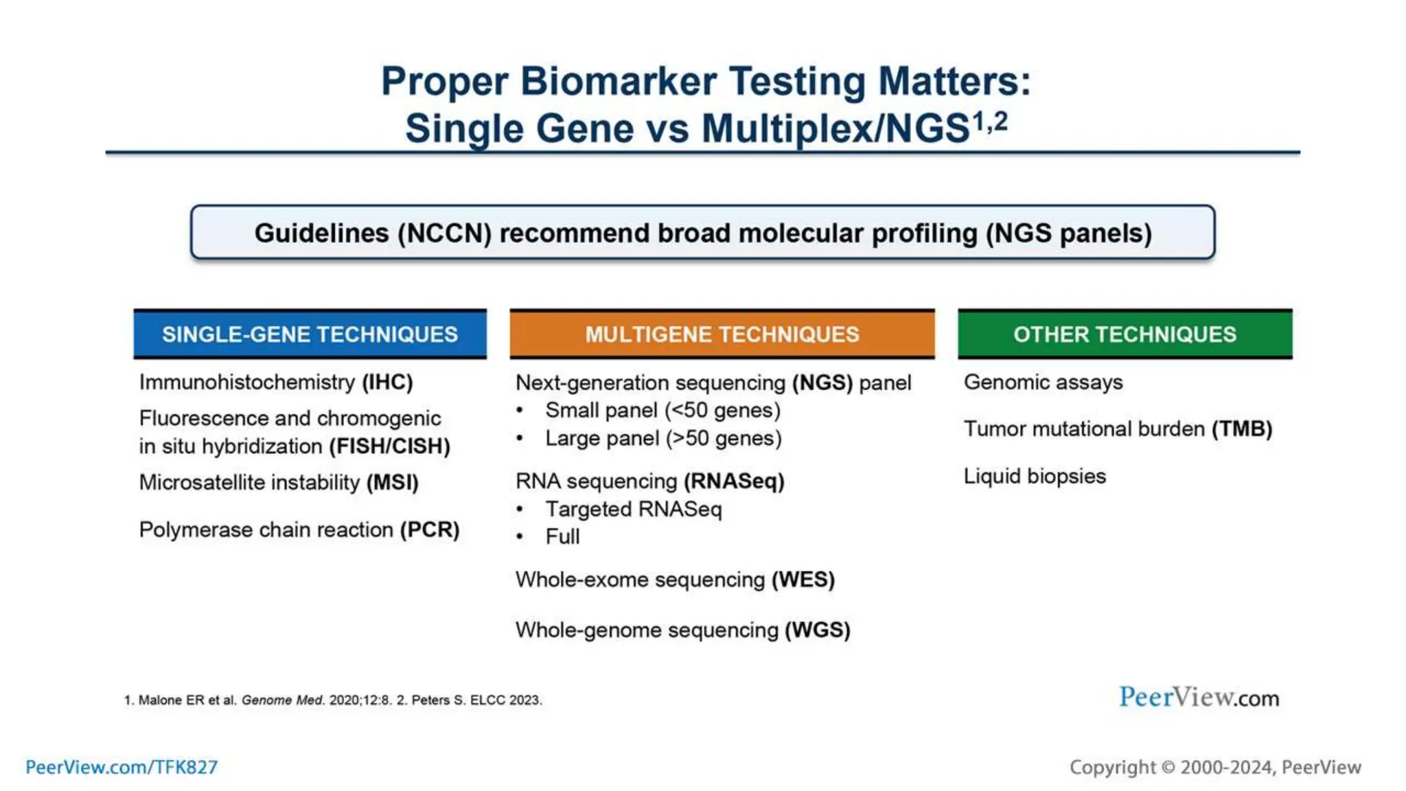 Decoding Biomarker Testing and Targeted Therapy in NSCLC: The Complete ...