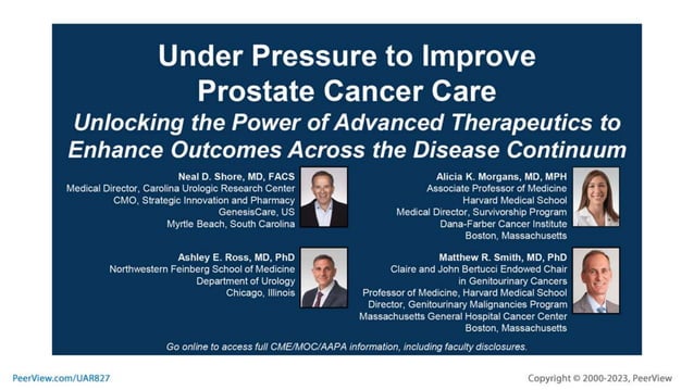 Under Pressure to Improve Prostate Cancer Care: Unlocking the Power of ...